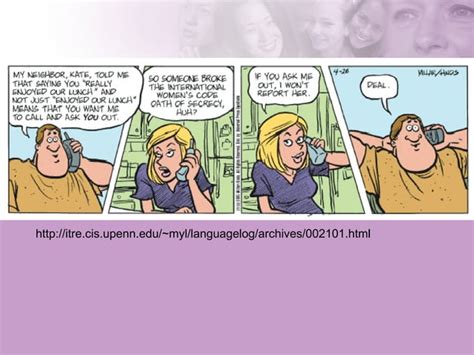 Article Outline Tannen S Sex Lies And Conversation PPT Dating Family And Relationships