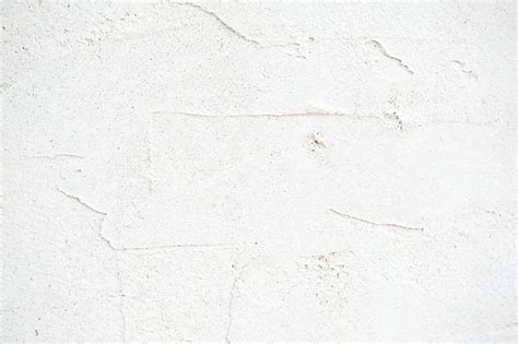 Piece Of Wall In White Plaster Premium Photo
