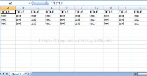 C保存数据到excel（2）excelformat库的使用 Csdn博客
