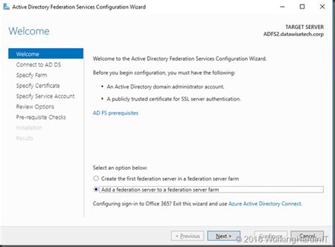Migrate A Windows Server 2012 R2 AD FS Farm To A Windows Server 2016 AD FS Farm Working Hard In IT