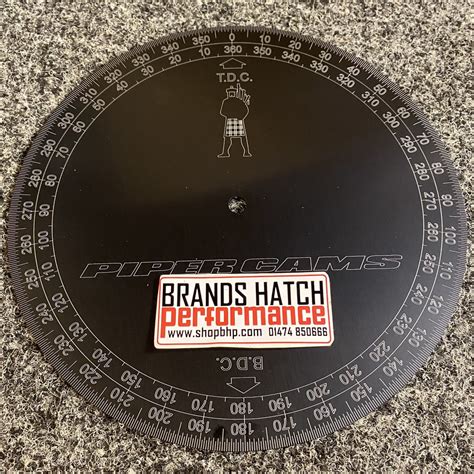 Piper Cams Professional 10 255mm Alloy Metal Camshaft Timing Protract Disty Ltd Piper Cams Professional 10 255mm Alloy Metal Camshaft Timing Protract Disty Ltd