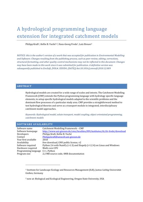 pdf cmf a hydrological programming language extension for integrated