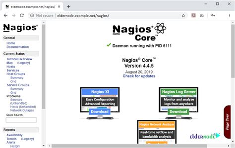 How To Install Nagios Monitoring On Ubuntu 20 10 Eldernode Blog
