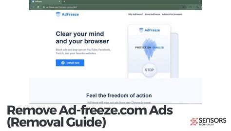 Remove Ad Freeze Com Ads Removal Guide