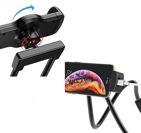 نگهدارنده گردنی گوشی و تبلت یسیدو Yesido Neck Mount Lazy Holder C80 فروشگاه لیان کلاسیک Lian