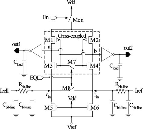A Simulated Waveforms Of Signal Se Out Nodes A And B Of The New