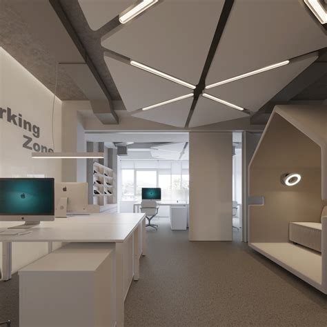 Дизайн интерьера офиса в Брюсселе