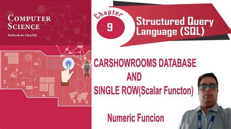 Ncert Class 12 Chapter 9 Carshowroom Database Creation Scalar Single Row Numeric