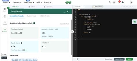 Dynamicprogramming Problemsolving Java Codingjourney Gfg Hari
