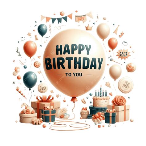 생일 축하해 생일 축하해 장식 선물 상자 Png 일러스트 및 이미지 에 대한 무료 다운로드 Pngtree