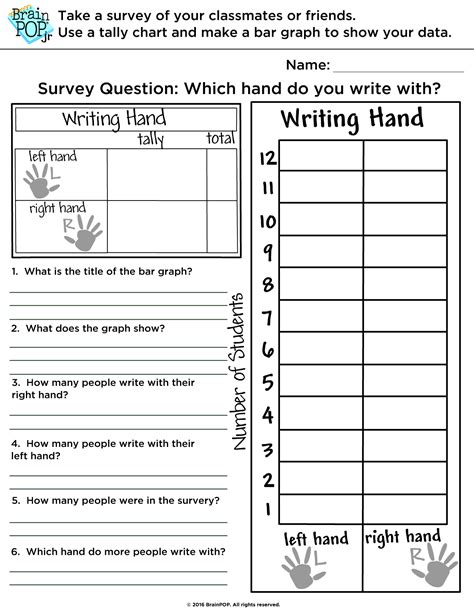 Tally Chart And Bar Graph