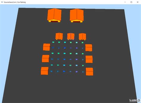 سورس حرکت ماشین در پارکینگ با Opengl به زبان C سورس سرا