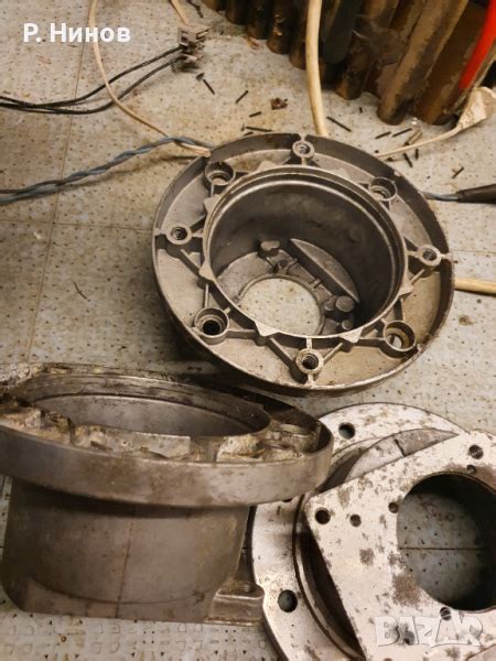 Фланец 200 мм за закрепване на хидравлични помпи към електромотор в Електродвигатели в гр София