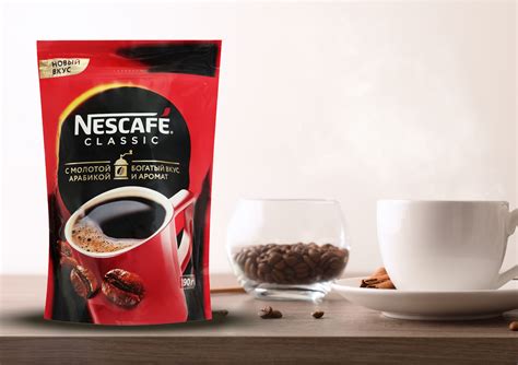 ხსნადი ყავა ნესკაფე კლასიკი პაკეტი 190გ 4600680010601 ზღაპარი