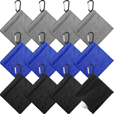 Smoothnovelty 12 Pcs Golf Ball Towel 55 X 55 Inches With