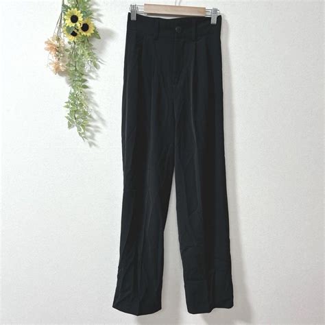 【c2038】meemselect レディース スラックス ブラック メルカリ