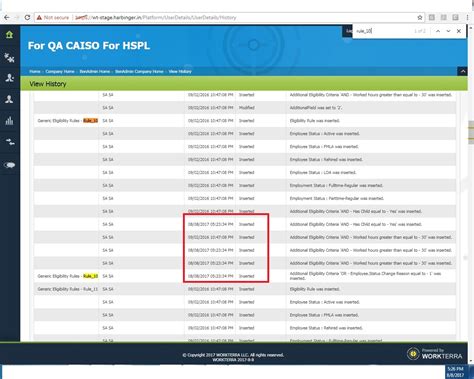 Wt 10380 Lb View History Generic Eligibility Rules Edit Rule Wrong Info Updated In