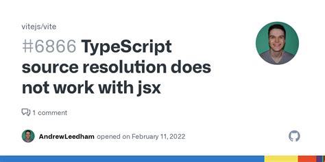 Typescript Source Resolution Does Not Work With Jsx · Issue 6866