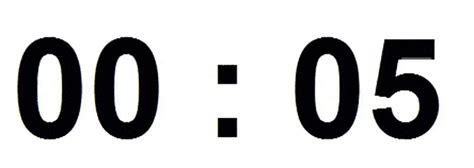 5 Minutes Countdown Timer On Make A 