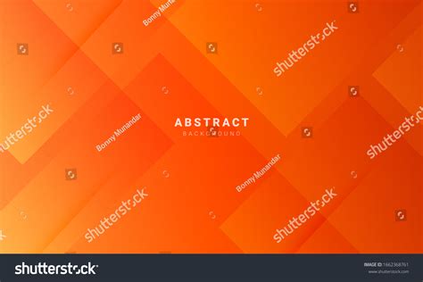 Abstract Minimal Orange Background Geometric Creative Stock Vector Royalty Free 1662368761
