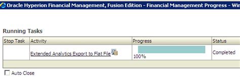 Exporting Data With Extended Analytics