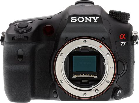 Sony A77 Review - Specifications