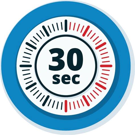 30 30 Sec Clock Stock Illustrations Royalty Free Vector Graphics And Clip Art Istock
