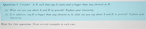 solved consider a non empty set a for which there is an