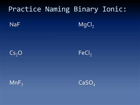 PPT Naming IONS Formulas For Ionic Compounds PowerPoint Presentation ID