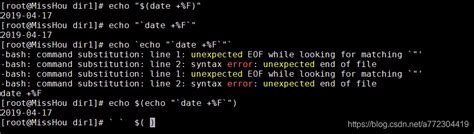 linux bash中的引号：单双引号、反撇号 反撇号中可以放什么内容 csdn博客
