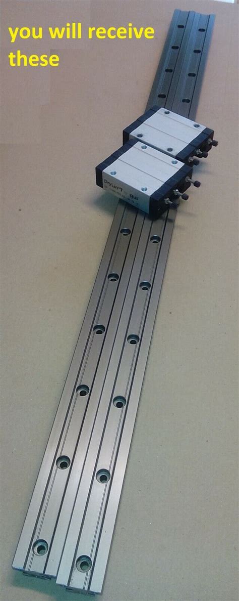 Igus Drylin T TS Guide Rail Mm Long TW Carriage Lot Of Items EBay