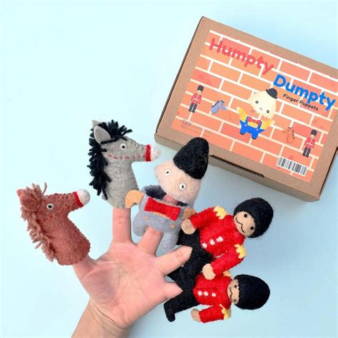 Humpty Dumpty Finger Puppet Set Sofias Spot