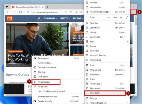 How To Pin To Taskbar In Windows Itechguides