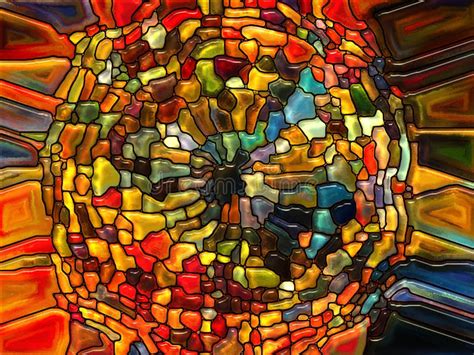 Paths Of Stained Glass Stock Illustration Illustration Of Element 47413793