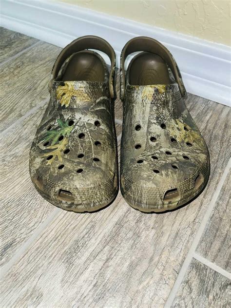 Find More Mens Camo Crocs Size 10 Like New For Sale At Up To 90 Off