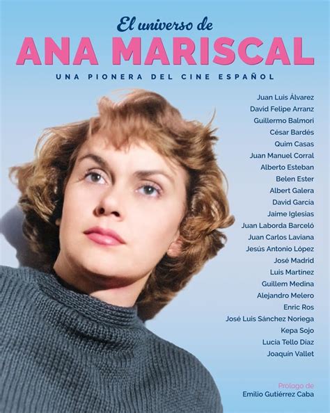 Universo De Ana Mariscal Una Pionera Del Cine EspaÑol El Amazon Ca