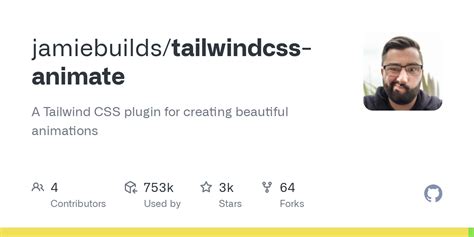 Github Jamiebuildstailwindcss Animate A Tailwind Css Plugin For