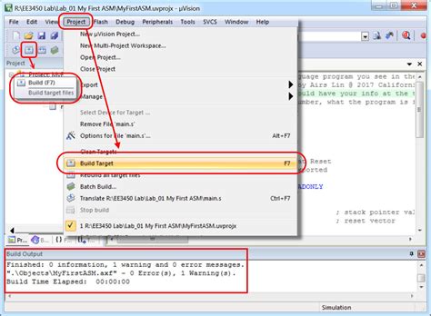 air supply lab lesson 06 create an arm assembly language program