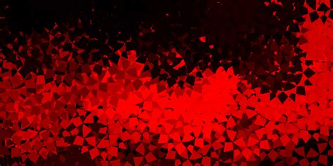 Dark Red Vector Pattern With Polygonal Shapes 15679309 Vector Art At Vecteezy