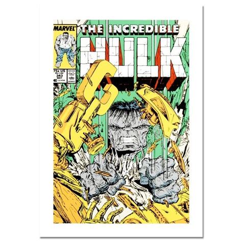 Todd Mcfarlane The Incredible Hulk 343 Mutualart
