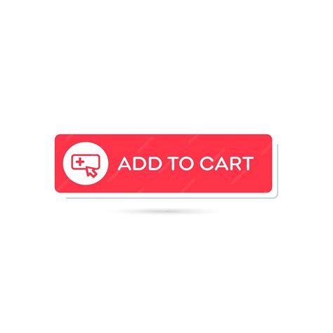 Premium Vector Add To Cart Button Vector Web Button
