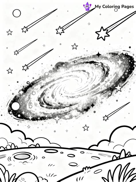37 Galaxy Coloring Pages Free Pdf Printables