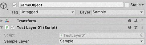 Unity Layermaskvalueとgameobjectlayer パープルハット