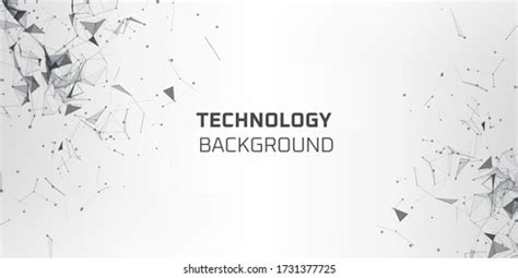 Technology Abstract Vector Backgrounddata Visualizationsound Wave Stock