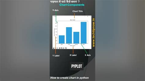 पाइथन में बार चार्ट कैसे बनाएं How To Create Chat In Python Python Matplotlib Shorts