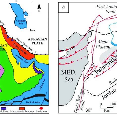 Map Of The Study Region And Nearby Tectonic Features A Regional Download Scientific Diagram