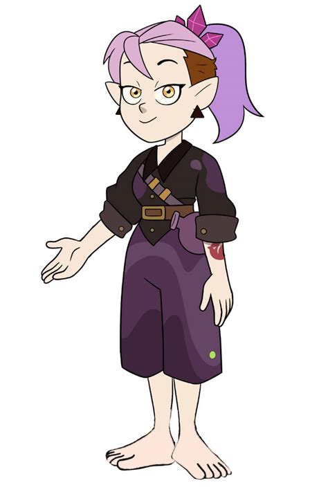 Amity Barefoot And Without Gloves By Ocpapu On Deviantart