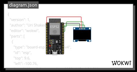 Ssd1306 Wokwi Esp32 Stm32 Arduino Simulator