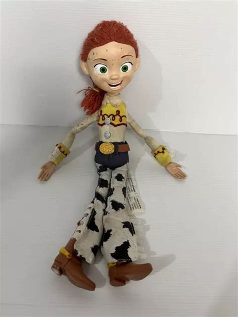 Disney Pixar Toy Story 2 Talking Jessie Pull String Toy No Hat Not