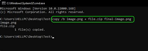 How To Hide Files In Image Using Command Prompt WinDOSPC